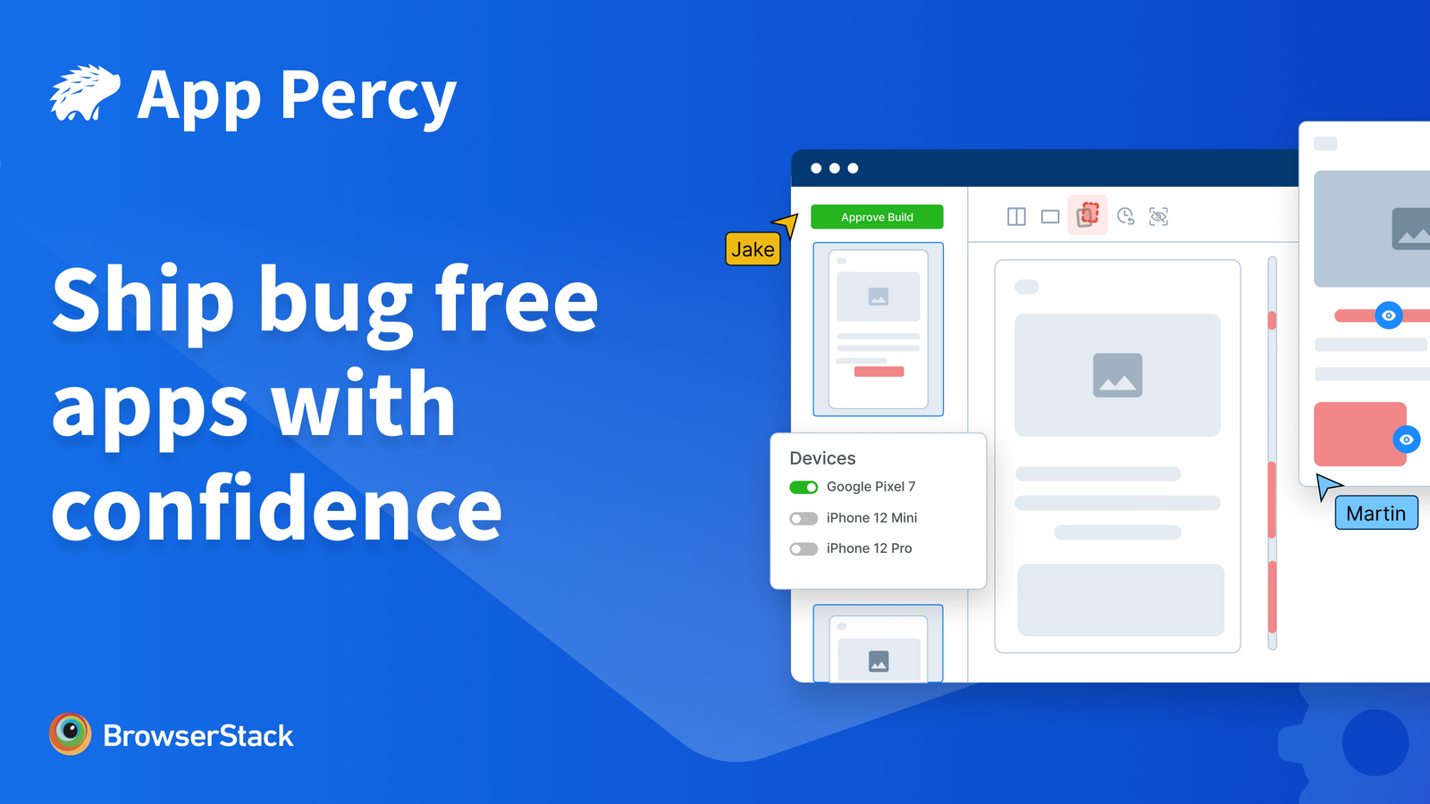All-in-one visual testing and review platform | Percy