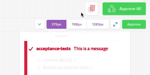All-in-one visual testing and review platform | Percy