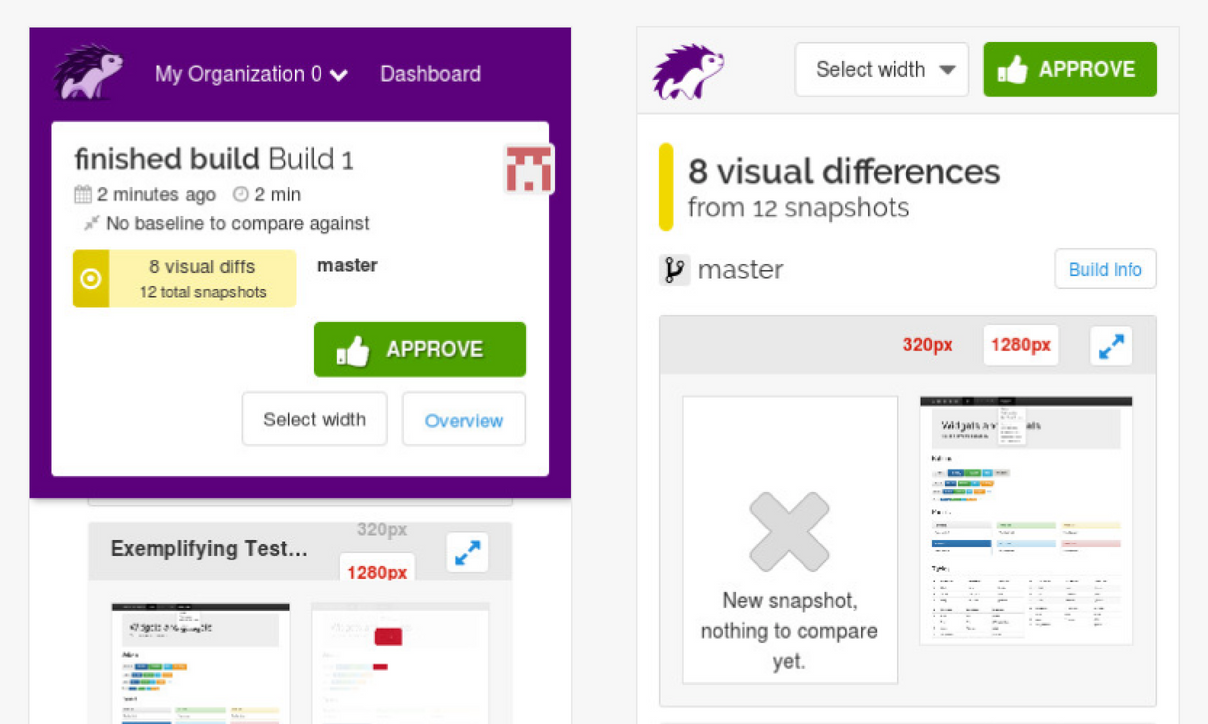 All-in-one visual testing and review platform | Percy